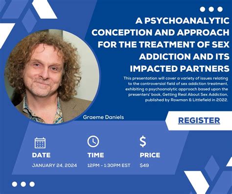 Graeme Daniels Is Bringing A Psychoanalytical Approach To The Treatment