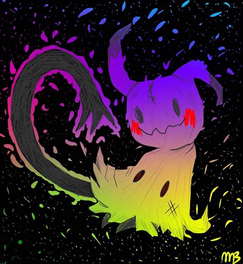 Mimikyu Art R Pokemonscarletviolet