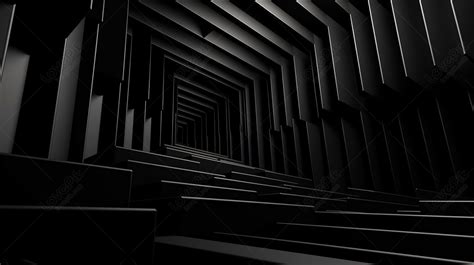 눈에 띄는 검은 계단을 배경으로 한 멋진 3d 계단통 모델 3d 배경 굉장히 멋진 배경 눈에 배경 이미지 Hd 3d