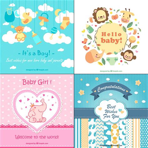 Jual Kartu Ucapan Kelahiran Bayi Gift Card Greeting Card Baby Born Perlengkapan Bayi