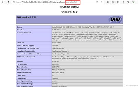 ctfshow web12 命令执行 csdn博客