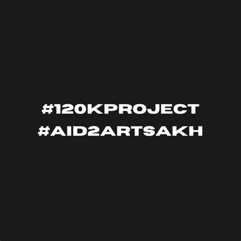Eliza Aghajanyan On Linkedin 120kproject Aid 2 Artsakh