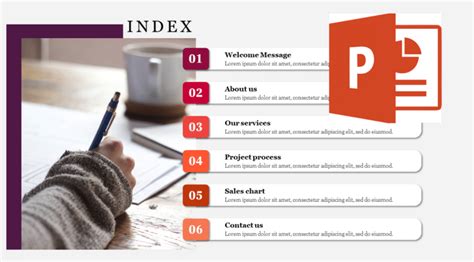 How To Make A Table Of Contents In Powerpoint