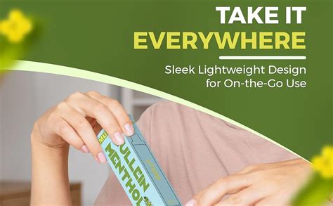 Mullein Herbal Diffuser Pen Thyme And Menthol Smoking Alternative Replace Bad