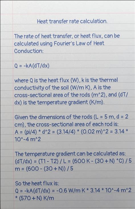 Solved Question 2 3 Marks 10 Hot Rods L 5 M And D 2 Cm Are