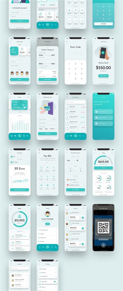 Elya Ui Kit Aesthetic Mobile Wallet App Ui Kit For Sketch Figma Xd Amp Photoshop Artofit