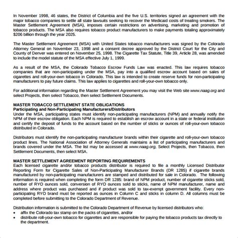 Free 10 Sample Master Settlement Agreement Templates In Pdf