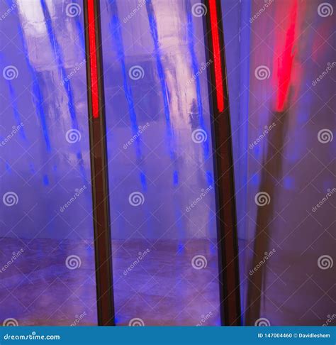 Digital Led Analog Clock Royalty Free Stock Image