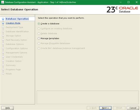 Oracle Database 23c Freeのインストールとdbcaによるdb作成をやってみた Slowly But Surely
