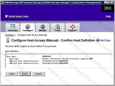 Ibm System Storage Ds3000 Storage Manager Bölüm 2 Host Array Logical Driver Ve Hot Spare