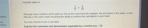 Solved х 13 Find the value of ix Although these numbers Chegg com