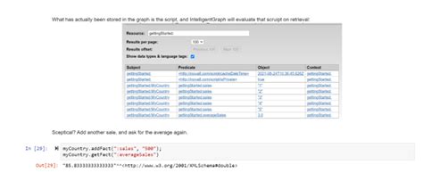 getting started with jupyter intelligentgraph
