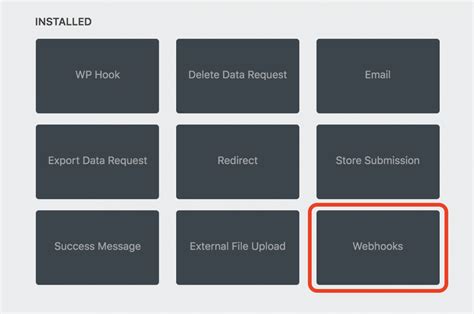 Webhooks Create Your Own Wordpress Integration Ninja Forms