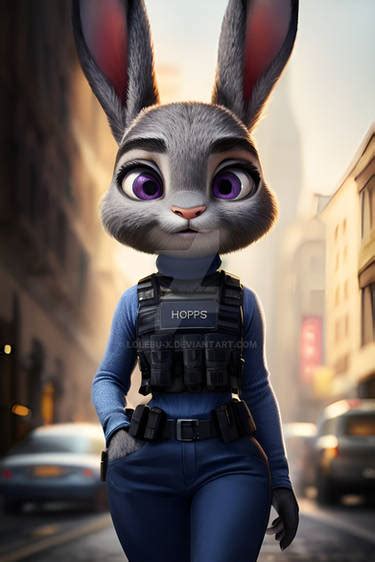 Judy Hopps On Beach By Lolebu X On Deviantart
