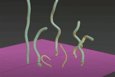 Need Help With Making Worms Simulation From Reference Animation And