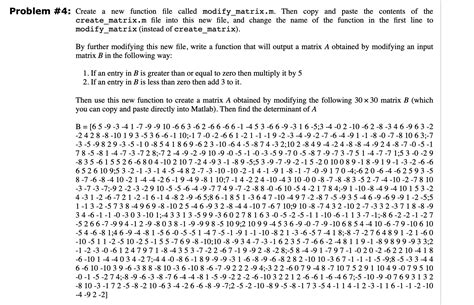 Solved Problem 4 Create A New Function File Called