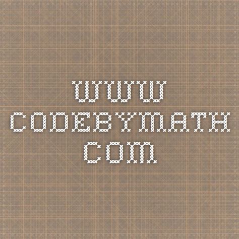 Learn Code Learn Math Coding Lessons Learning Math Computer Coding