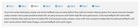 50 Nice Clean Css Tab Based Navigation Scripts Hongkiat