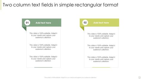 two text fields ppt powerpoint presentation complete deck with slides