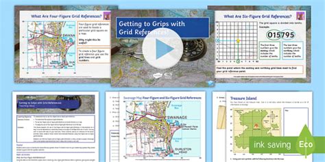 FREE Reading Maps Figure Grid Reference KS Lesson Beyond