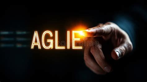 Agile Software Development Scrum Methodology Boards Workflow Finger