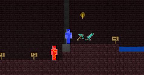 Fire Steve And Water Alex