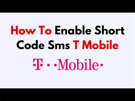 Demystifying Short Code SMS On T Mobile Enabling Communication Beyond Phone Numbers Pixelsseo