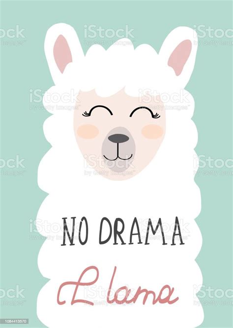 귀여운 라마 손으로 그린 벡터 일러스트 레이 션 카드 T셔츠 직물에 대 한 귀여운에 대한 스톡 벡터 아트 및 기타 이미지 귀여운 그림 그리기 낙서 드로잉 Istock