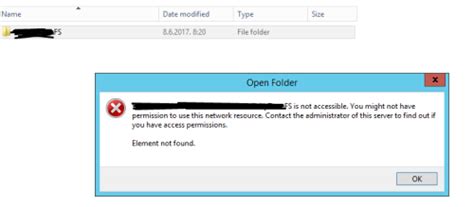 Filetable The File Location Cannot Be Opened Either Access Is Not Enabled Or You Do Not Have