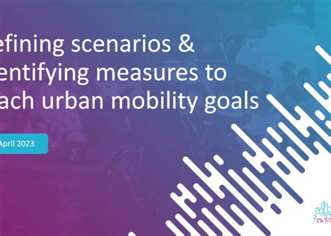 Recording Of Defining Scenarios And Identifying Measures To Reach Urban