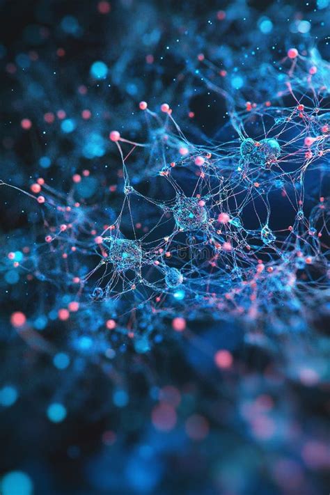 Complex Neural Network Grid Visualization Featuring Millions Of