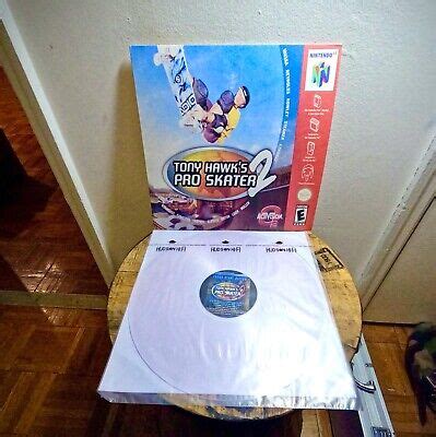 Tony Hawk Pro Skater 2 Nintendo N64 Soundtrack Vinyl Record Ebay