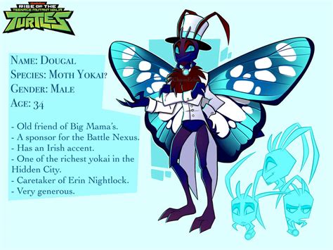 Dougal The Moth Yokai Reference By Chaoseclips On Deviantart