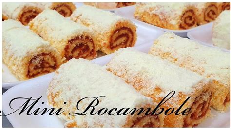 Mini Rocambole Youtube Food Delicious Desserts