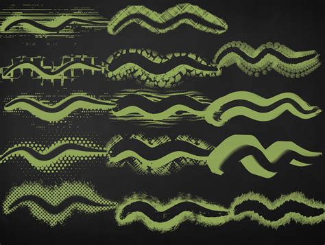 Procreate Outline Brushes Outline Lettering Brushes 3d Outline Brushes For Procreate Etsy