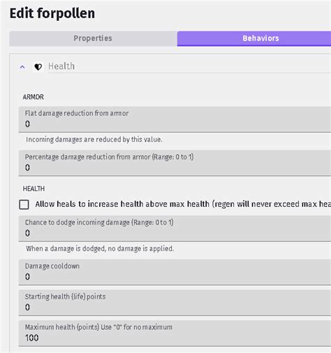 Health Problem Intial Value To Be 0 Solved How Do I