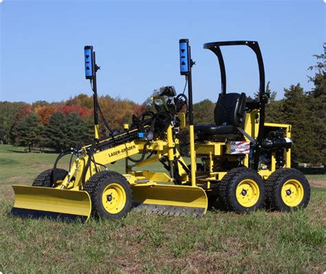 Laser Grader Precise Finish Grading Machine
