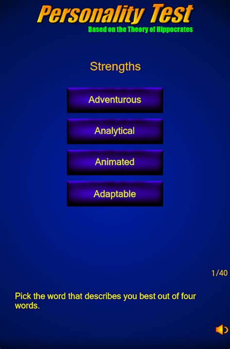 Personality Test Temperaments Apk For Android Download