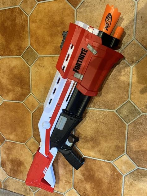 Nerf Fortnite Ts Mega Bossmerg 12 Tactical Shotgun Pump Action Gun