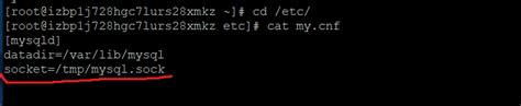解决mysqlsock连接不上问题can T Connect To Local Mysql Server Through Socket Tmpmysqlsock 2