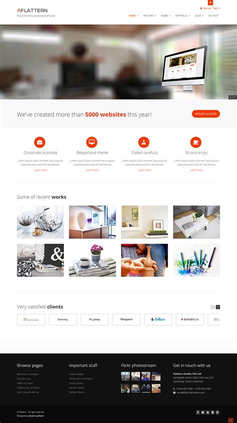 Free Nitro Website Template Free Website Templates Html5 And Css Templates And Open Source Templates