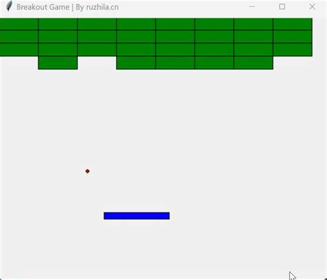 100行Python代码实现打砖块游戏无需第三方依赖 知乎