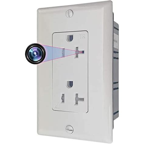 Wall Outlet Hidden Wifi 1080p Secret Spy Camera Can Be Viewed Remotely