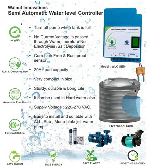Automatic Water Level Controller Walnut Innovations Water Level