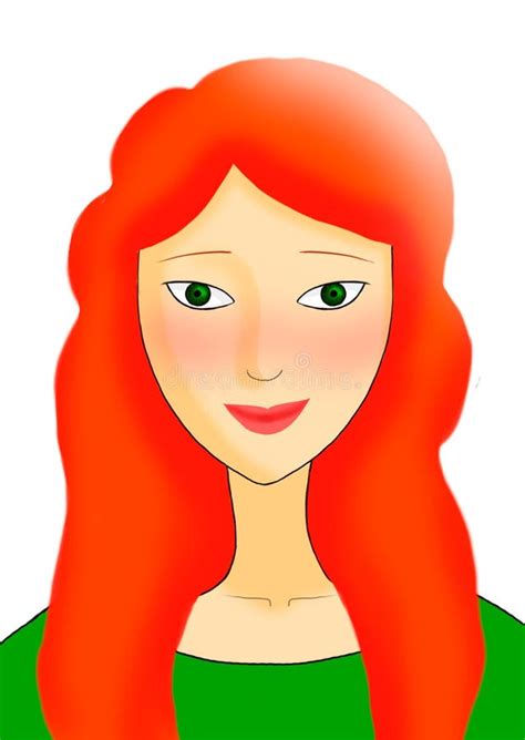 Girl Blushing Clipart