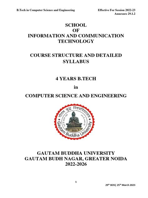Btech Computer Science Syllabus 2022 23 Pdf World Wide Web Internet And Web