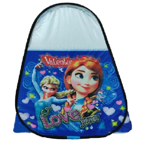 چادر بازی کودک تاشو فنری پشه بند طرخ فروزن السا انا ملکه یخی چاپ دیجیتالی کد5 پارس چادر