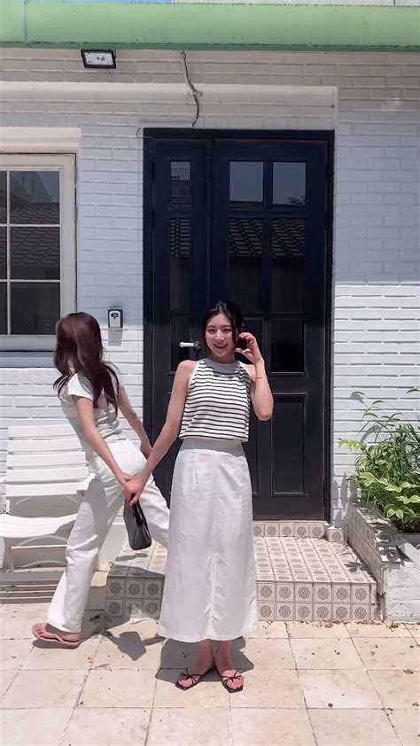 러블리 가득한 서윤 모델과 찰떡인 릴스🩵청량 가득 퓨어다의 여름 시작ㅎㅎ🌿일상데일리코디릴스여행릴스여행코디데일리룩dailypureda여름코디여름스타일링