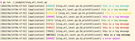 Slog Lightweight Configurable Extensible Go Logging Library Dev