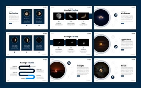 Moonlight Environment Multipurpose Powerpoint Presentation Template